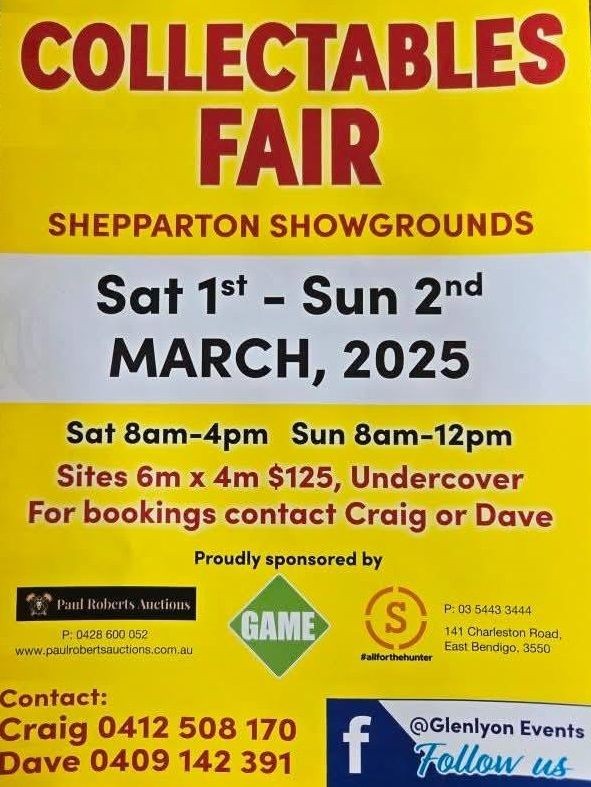 Collectables Fair - Greater Shepparton City Council