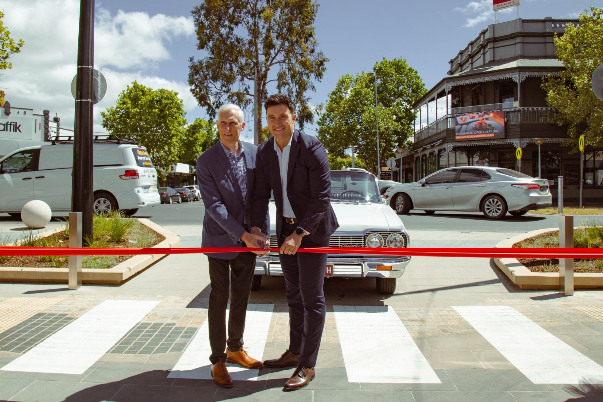 Redeveloped mall opening to traffic - Greater Shepparton City Council