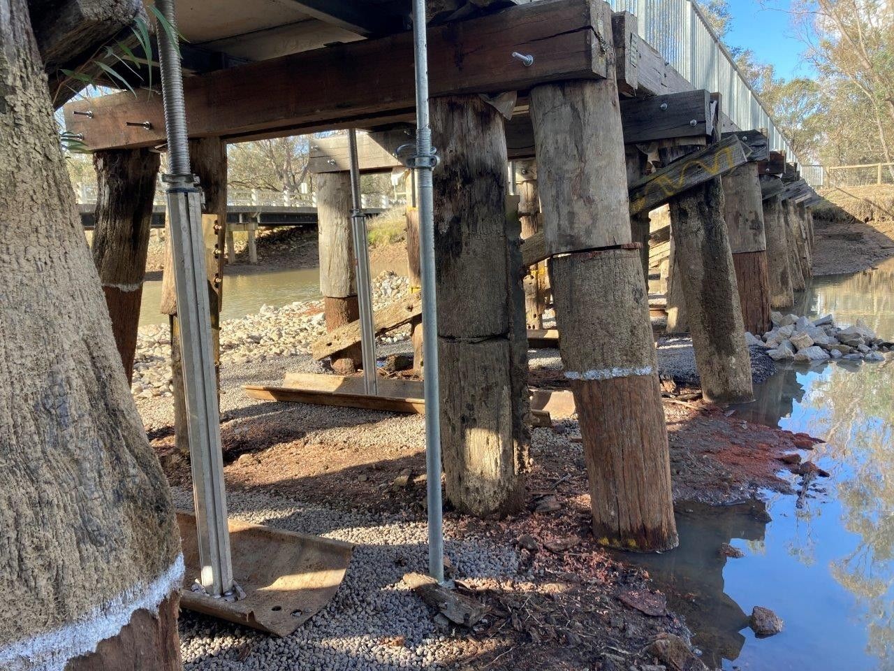 Murchison Rail Trail - Timber bridge renewal works complete! - Greater ...