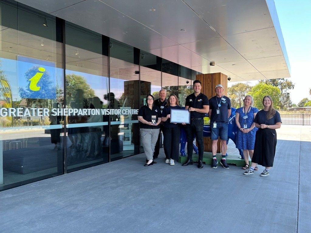 Greater Shepparton Visitor Centre awarded silver at the 2024 Victorian Tourism Awards - Greater ...
