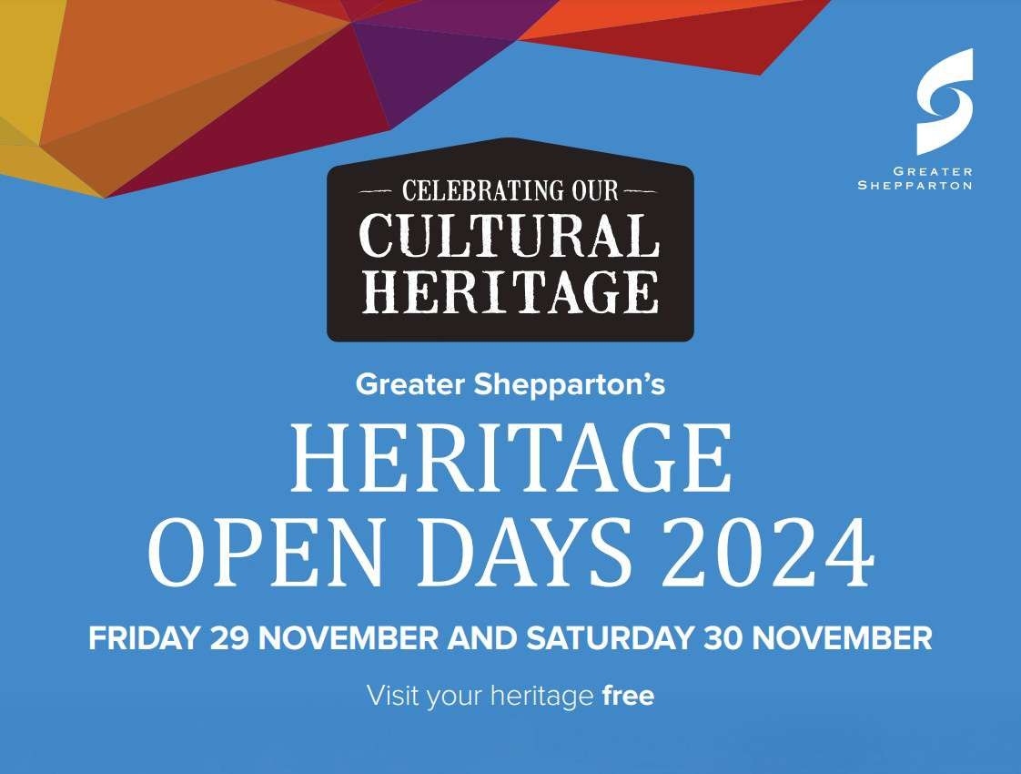 Heritage Open Days - Greater Shepparton City Council